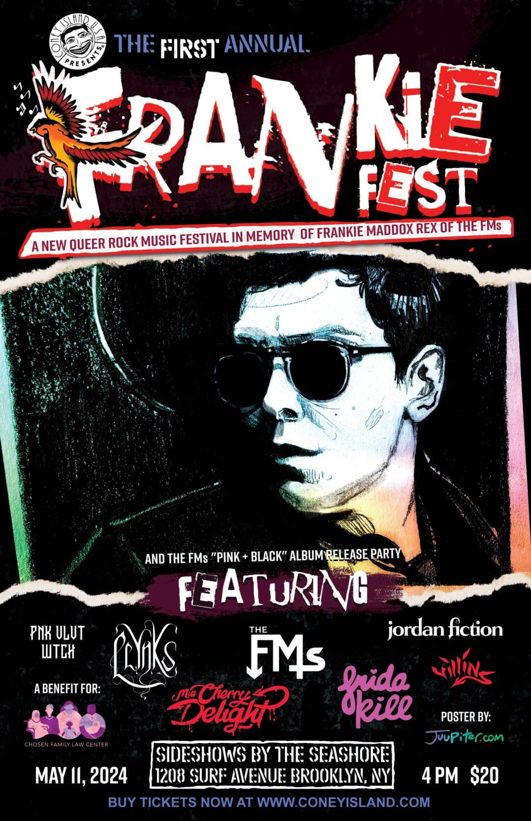 The FMs Announce Frankie Fest - a Queer Rock Festival Honoring The ...